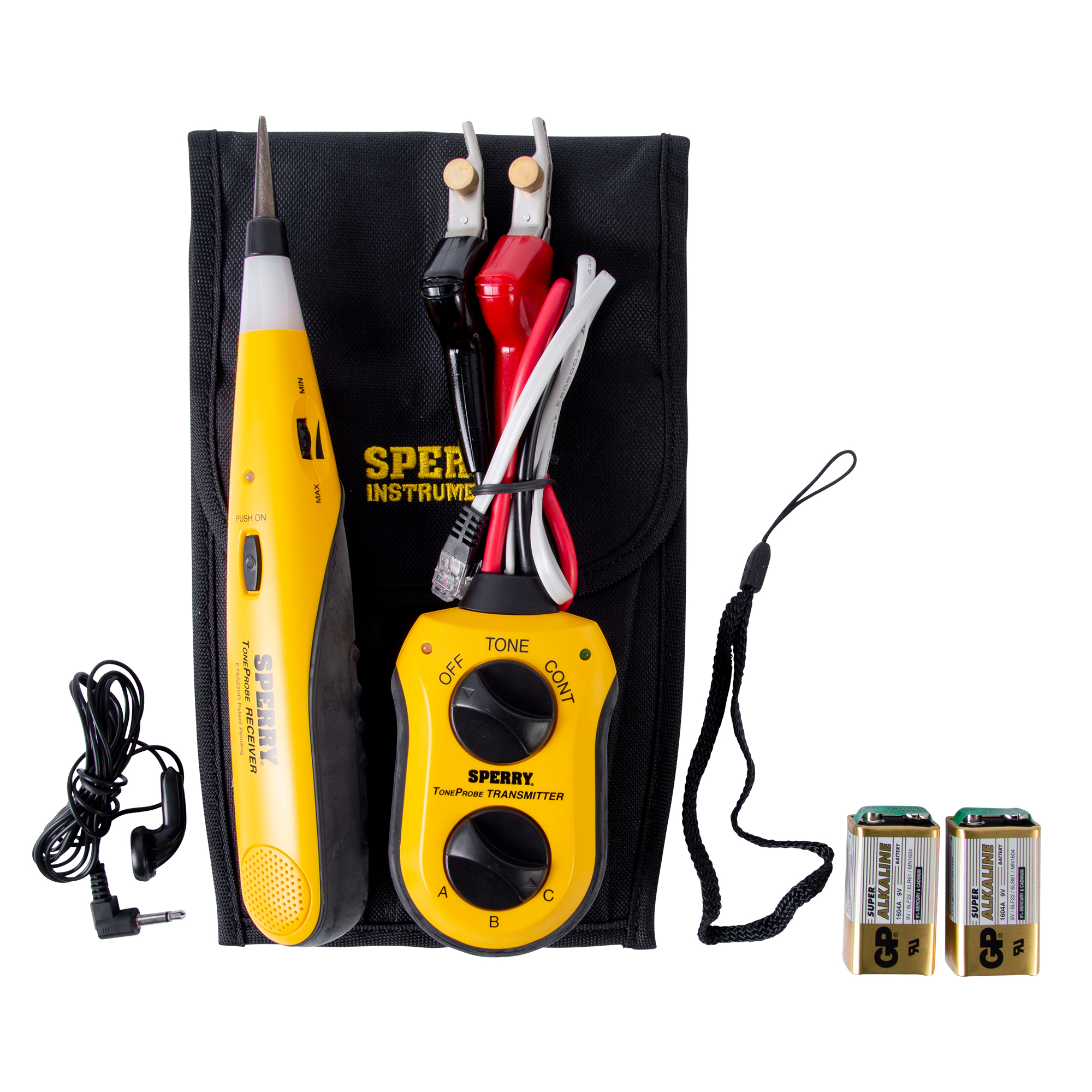 ToneProbe Tone and Probe Wire Cable Tracing Kit, 1/Ea